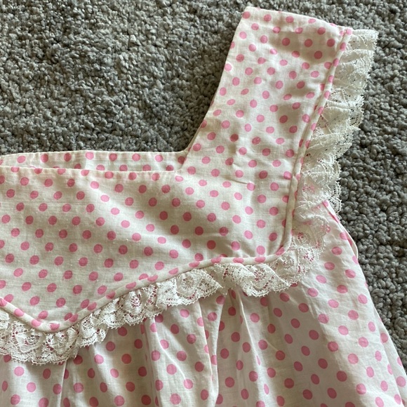 youth form | Pajamas | Vintage Pink Polka Dot Pajama Set | Poshmark